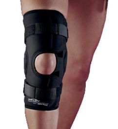 hinge joint knee brace